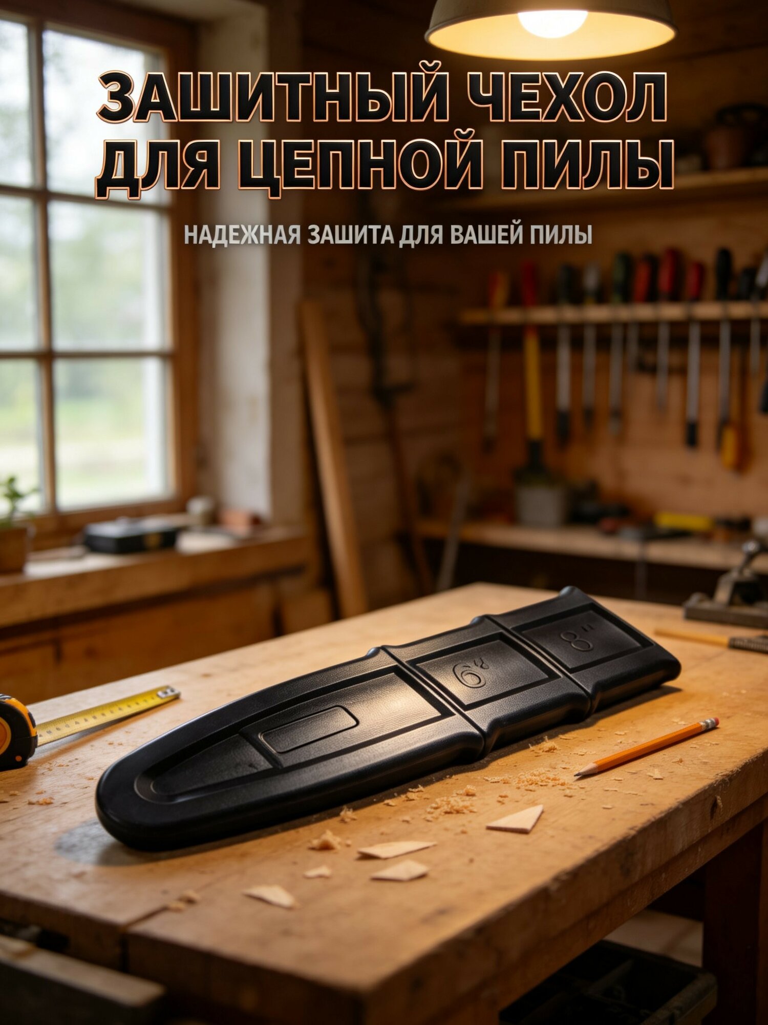 Чехол для шины цепной пилы 6/8/10 дюймов, крышка направляющей пластины из ABS для литиевой электрической пилы, защита от царапин и повреждений