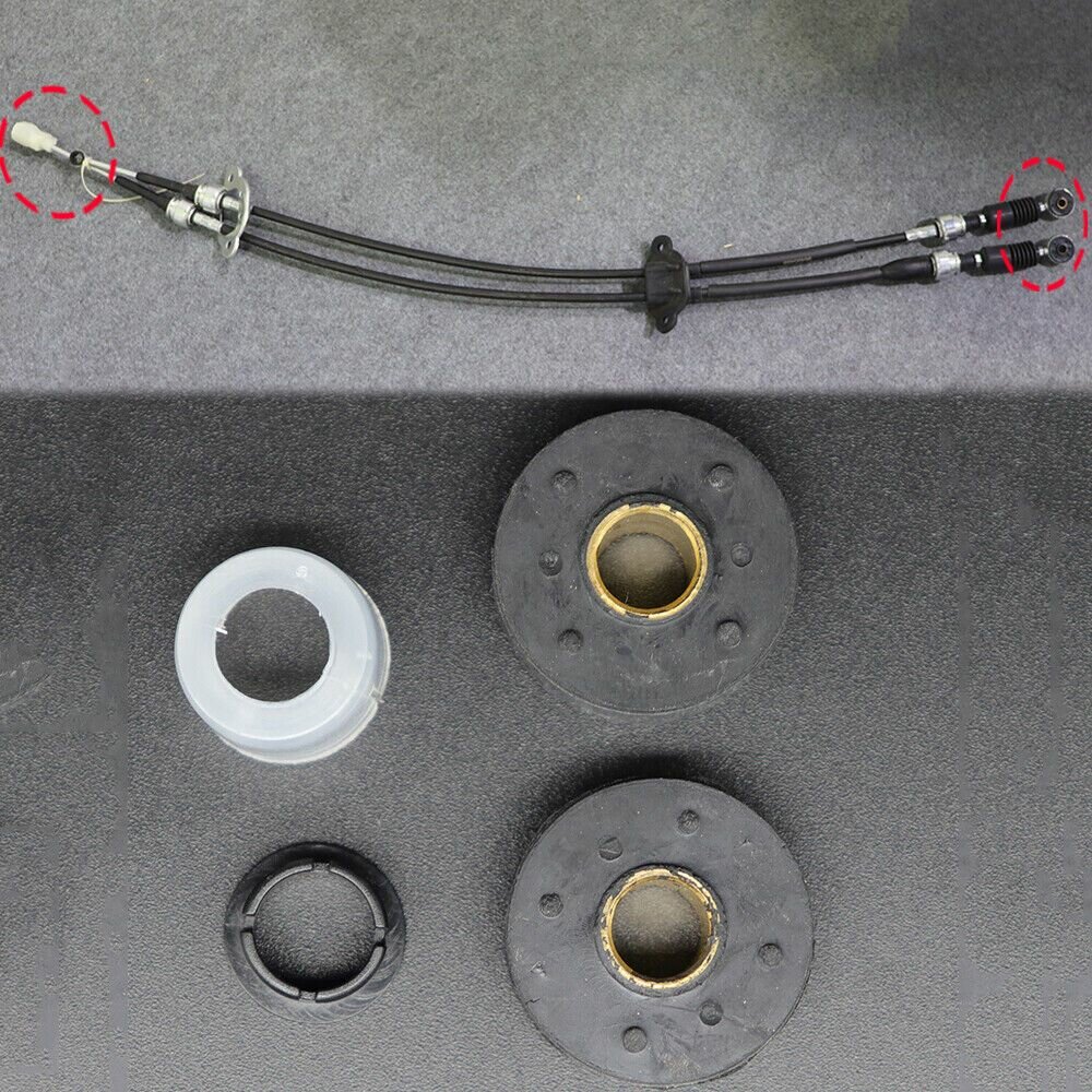 Втулка тяги переключения Toyota Corolla E80 E90 E100 E110, ремкомплект 4 шт, 33822-12031, резина/пластик, запчасти