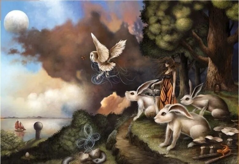 Американский гранат. Пазл "Гранат" AA991 - Жаждающий свободы - 1000 деталей