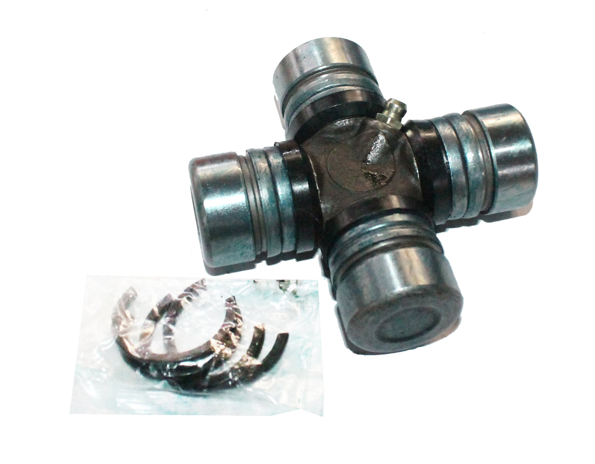 Крестовина карданного вала для а/м Газель, УАЗ d30 со стоп. кольцами, масленкой (АДС) EXPERT