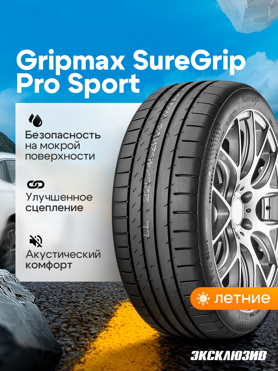 Летняя шина Gripmax SureGrip Pro Sport 285/30 R21 100Y XL