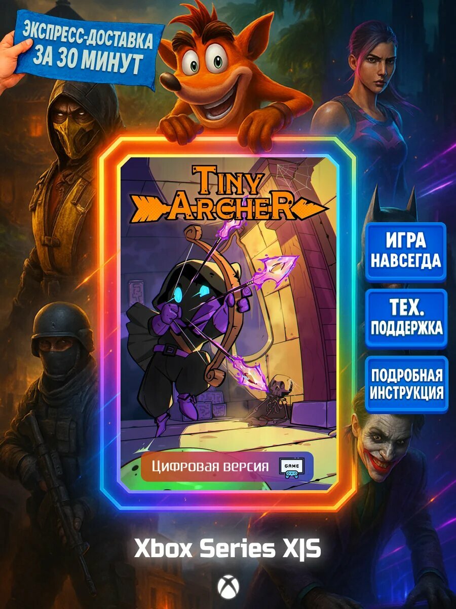 Tiny Archer Series X|S Цифровая версия игры | Доставка на почту