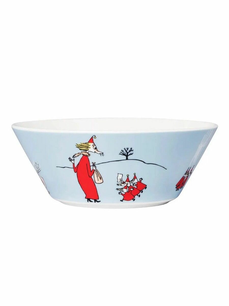 Пиала Arabia Finland Moomin "Филифьонка серая" 15 см, фарфор