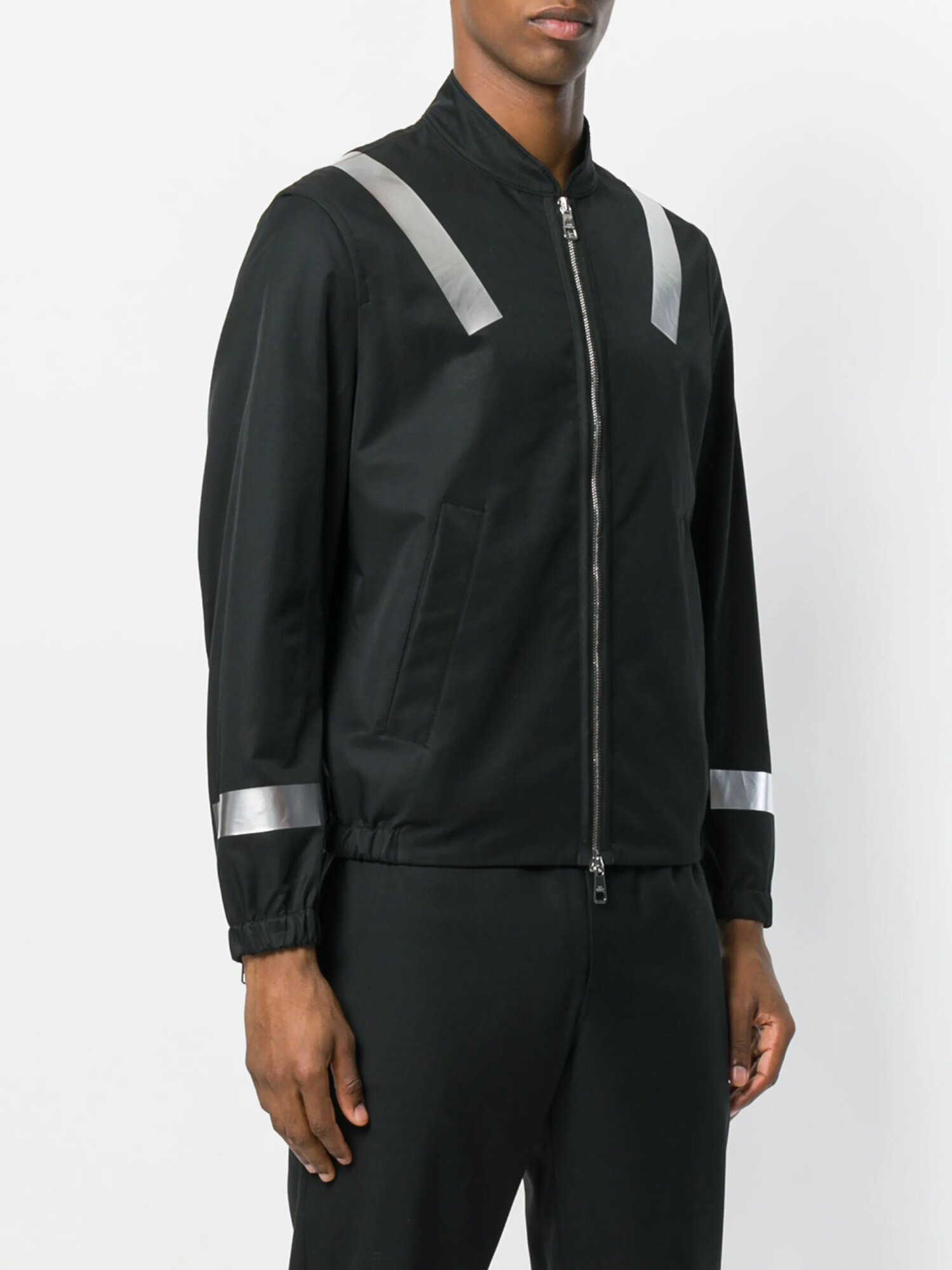 Куртка Neil Barrett, размер 46, black/black — фото 1