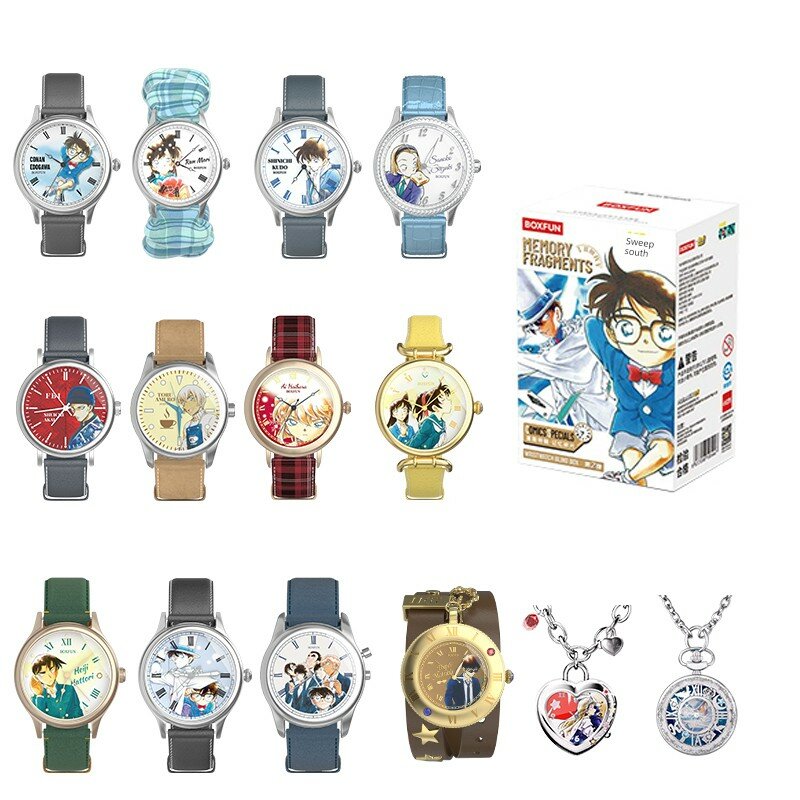 Оригинальные часы Maihe Detective Conan, коллекционная серия, второе издание, «Мемориальный фрагмент», милые наручные