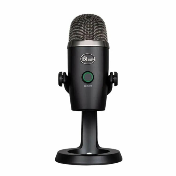 Blue Микрофон игровой (для стриминга) Yeti Nano (Авиаперевозки), черный матовый