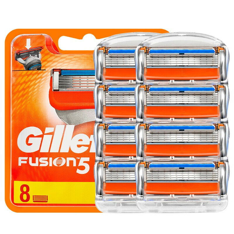Сменные картриджи для бритья мужские Gillette Fusion5, 8 шт.