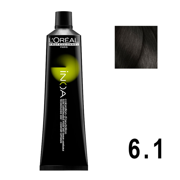 L'Oreal Professionnel Inoa 6.1 60GRM VA44 Краска Франция 60 гр