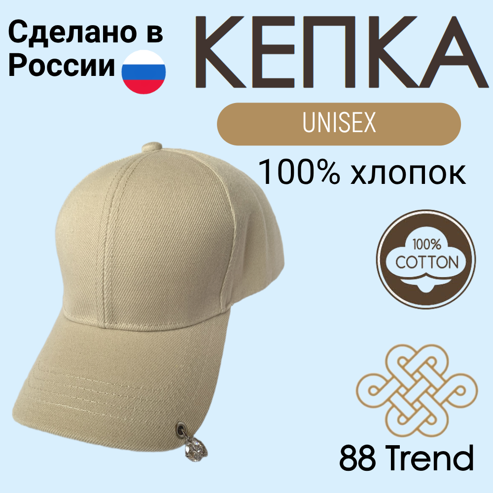 Бейсболка  Базовая коллекция для мужчин и женщин