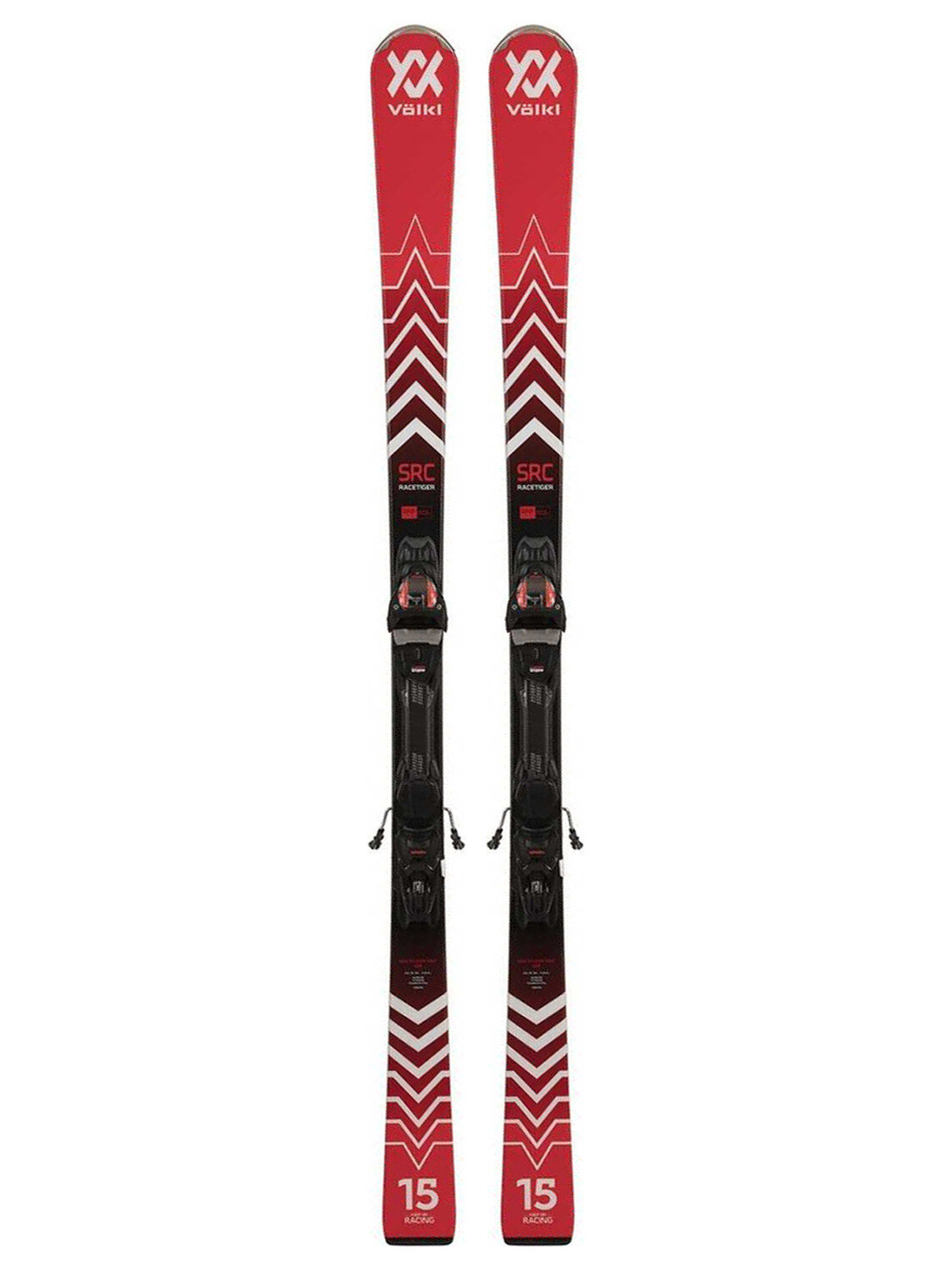Горные лыжи с креплениями Volkl Racetiger SRC + vMotion 11GW 22/23 , для мужчин , Красный