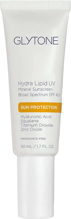 GLYTONE Минеральный солнцезащитный крем SPF40+ Hydra Lipid UV Mineral Sunscreen BS SPF40+ 200ml