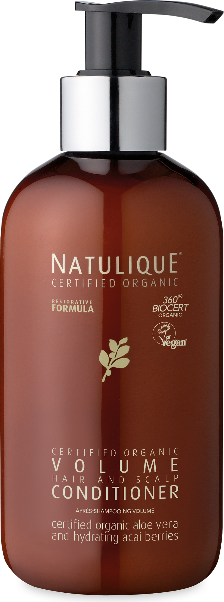 Natulique Кондиционер для придания объема 250 мл Volume Conditioner Aloe Vera And Acai Berries 250 50ml