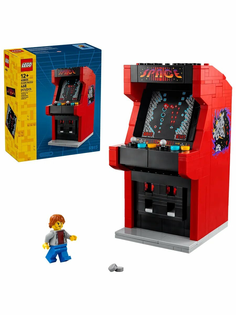 Конструктор LEGO Creator 40805 "Аркадный автомат", 468 элементов, для любителей ретро-игр
