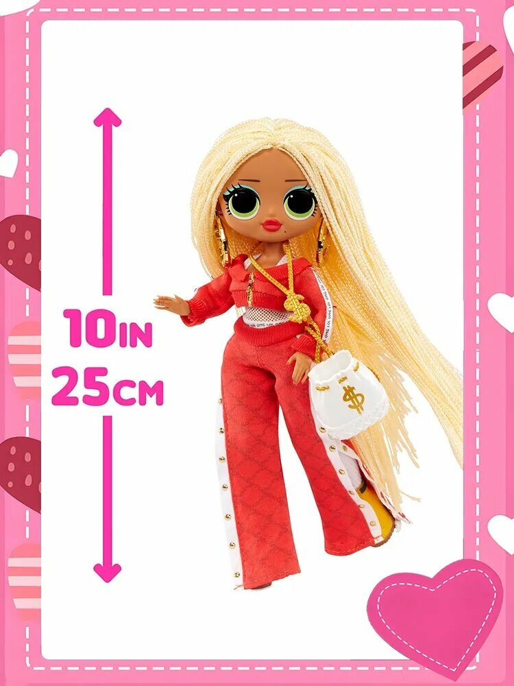 LOL OMG Fashion Doll 25cm, with Outfit & Accessories, Collectible for Kids