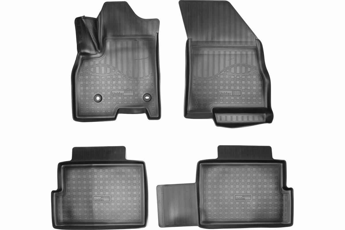 Коврики салонные для Chery Tiggo 7L 3D (2024)