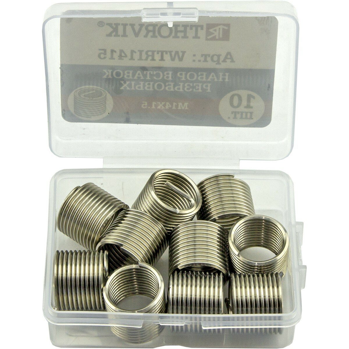 WTRI1415 WTRI1415 Набор вставок резьбовых M14x1.5, 10 предметов