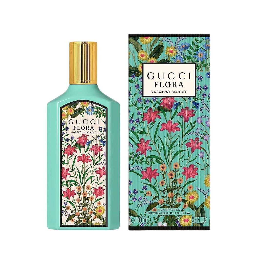 Gucci Flora Gorgeous Jasmine 100 мл парфюмерная вода женская, цветочные