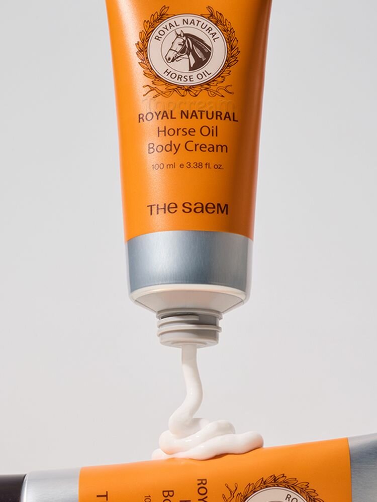 The Saem Крем с конским жиром и экстрактом трюфеля для тела 100 мл Royal Natural Horse Oil Body Cream
