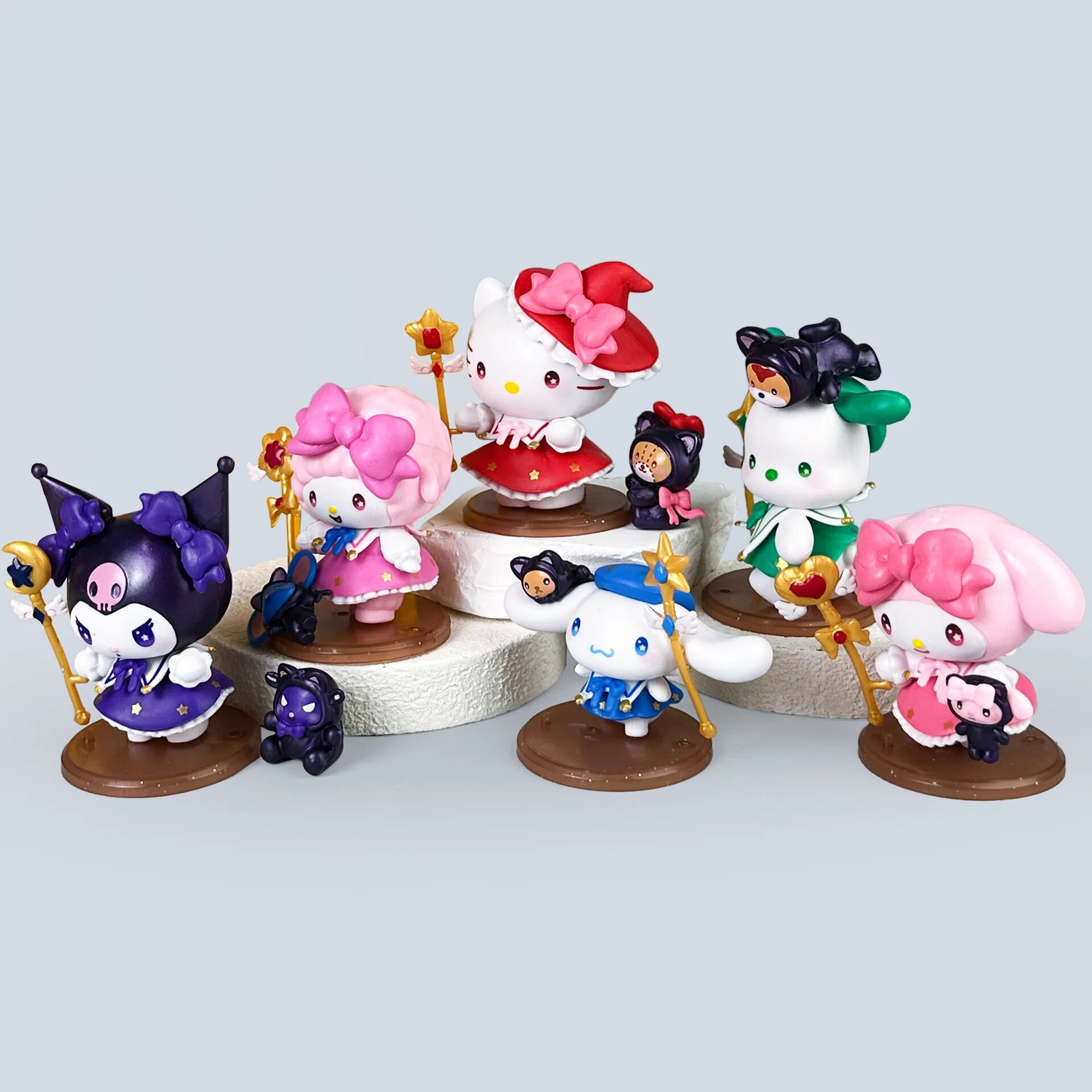 MINISO Я просто обожаю Sanrio, Golomia, Hello Kitty, загадочные коробочки-сюрпризы из серии Starry Night Party Magic, и эти очаровательные коробочки такие милые,