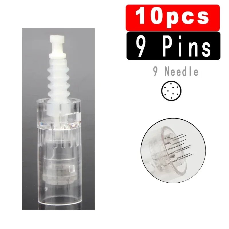 10шт сменных игл для Dr.Pen 9pin
