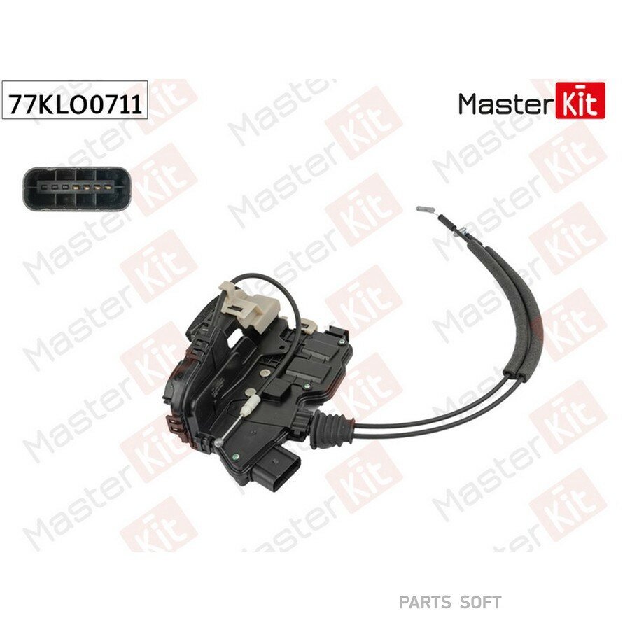 MASTERKIT 77KLO0711 Замок двери зад. прав. Kia SORENTO (XM) 2009 - 2018
