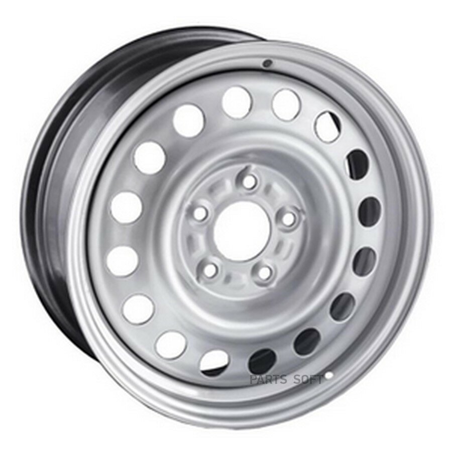 TREBL X40031 6.5x16/4x108 ET37.5 D63.3 Silver диск стальной!\ от официального дистрибьютора, TREBL, артикул 9171088