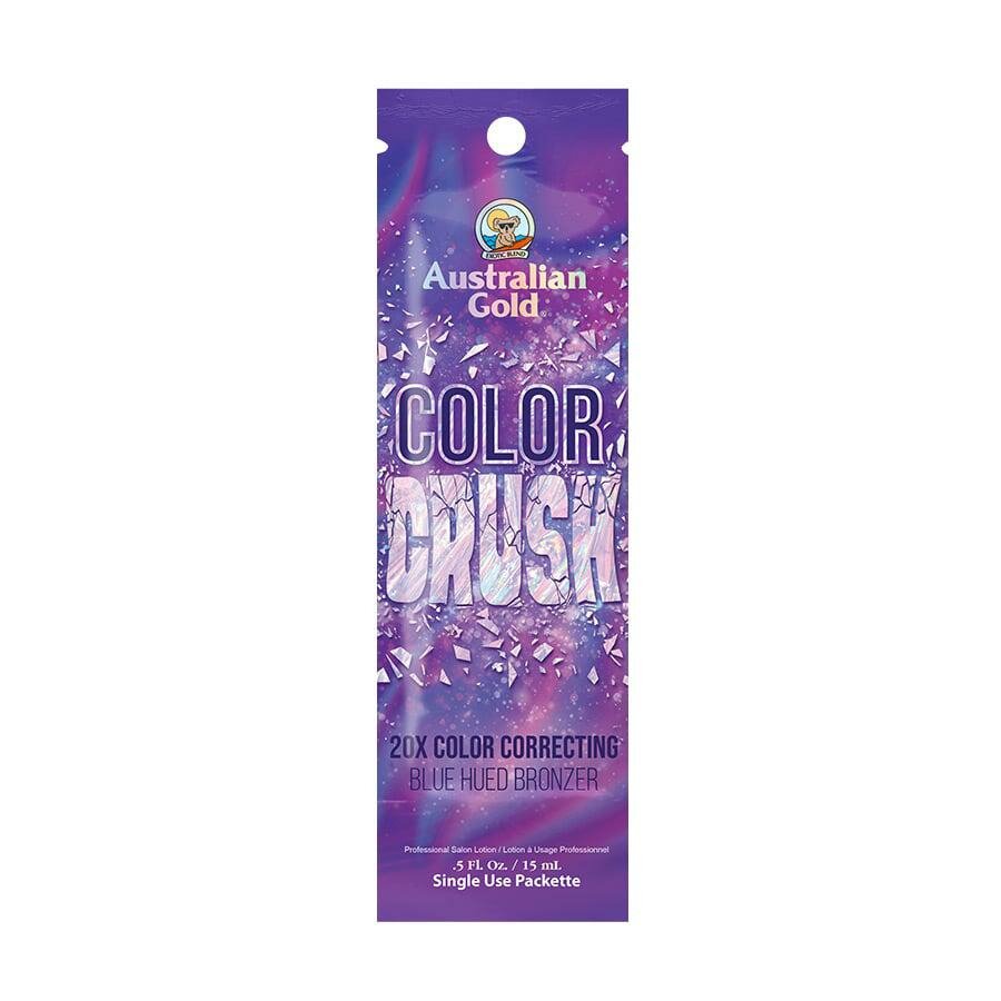 Крем для загара Australian Gold "Color Crush", с натуральным бронзатором, 15мл