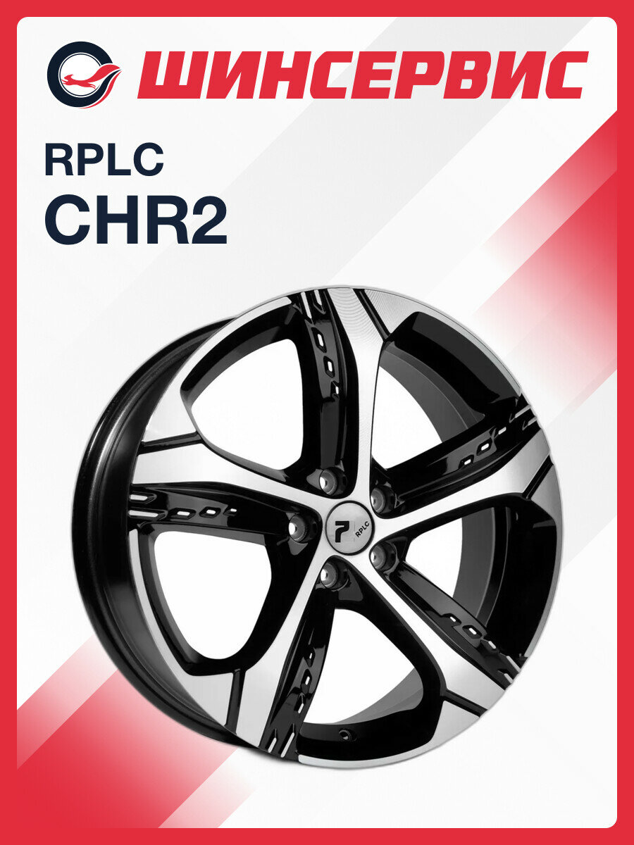 Литой колесный диск RPLC Chr2 R19.0x7.0J 5x108.0 ET33.00 ЦО60.10 для автомобиля