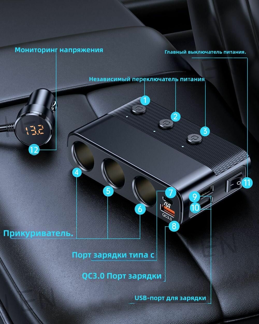 Кнопка прикуривателя — фото 1