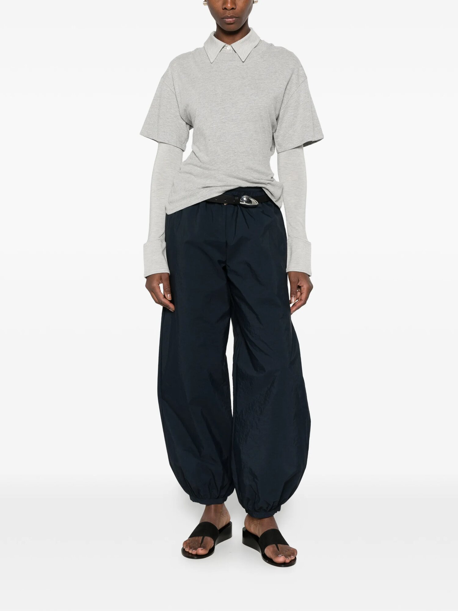 Брюки paloma - wool Boza balloon trousers, размер 36, blue — фото 1
