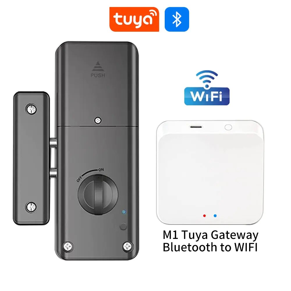 Умный замок Tuya с Bluetooth, lock-M1 gateway
