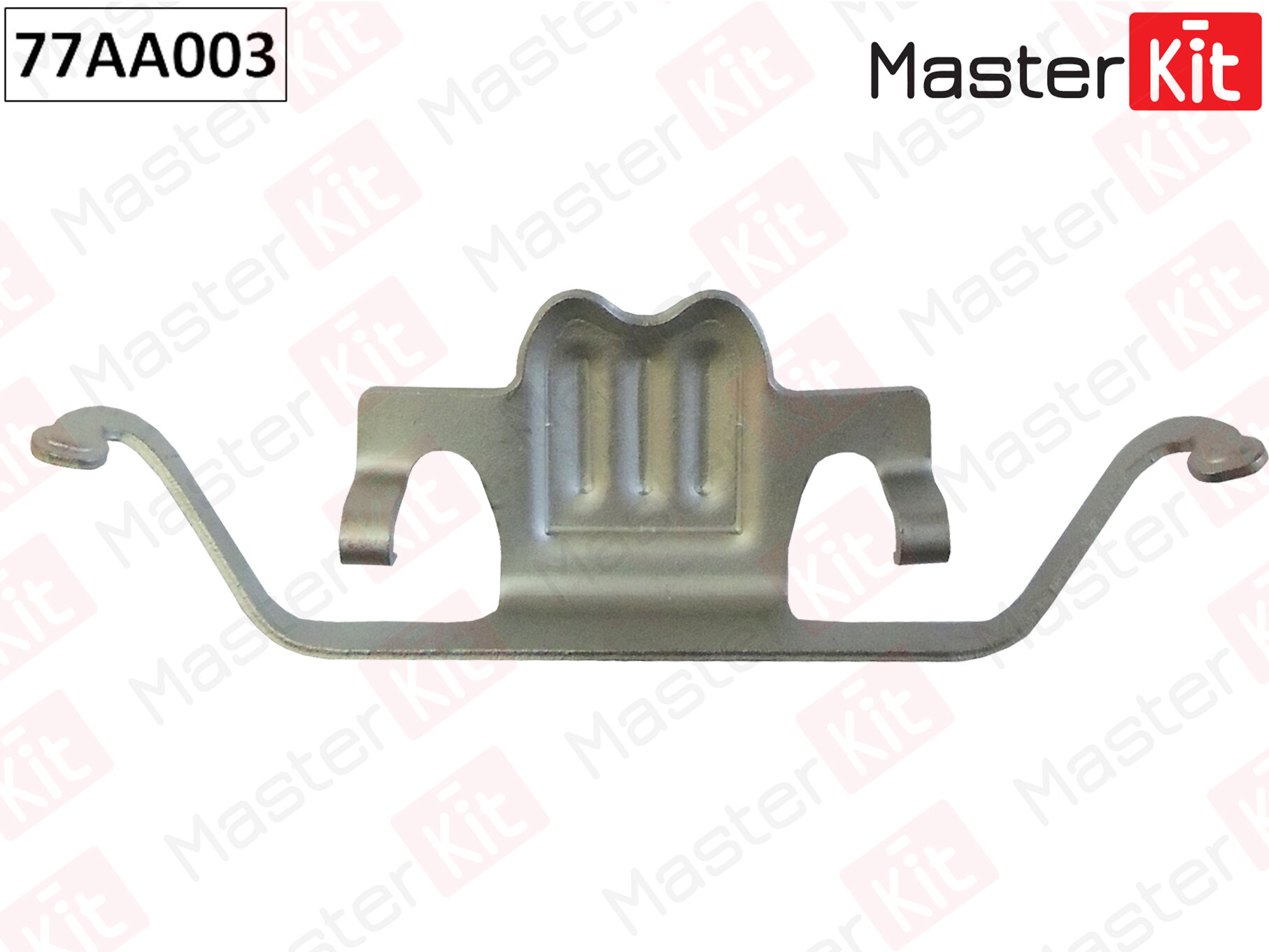 Комплект установочный тормозных колодок BMW X5E70X6E71E72 06-14 MasterKit 77AA003