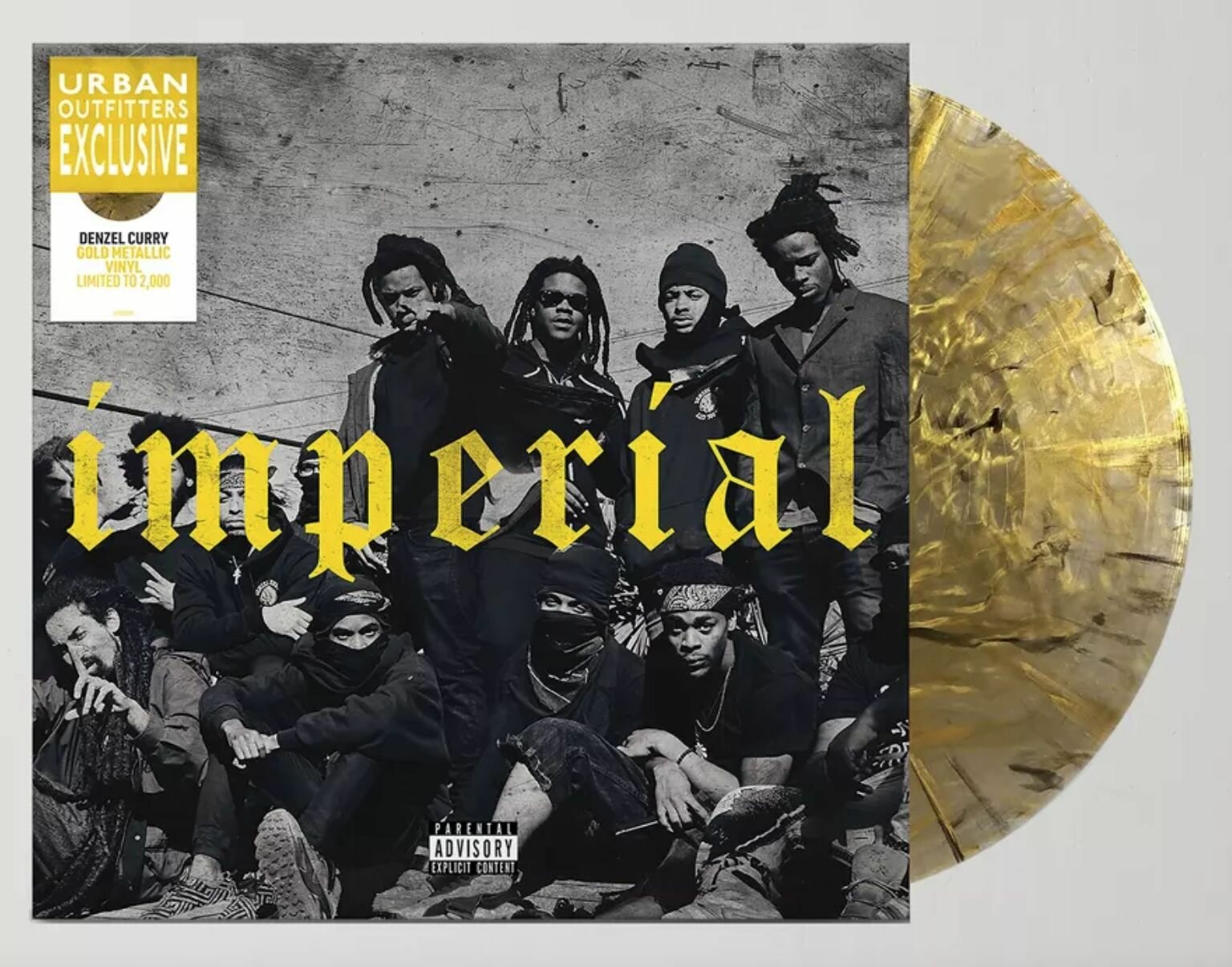 Denzel Curry - Imperial (2000шт в мире Gold Metallic Limited) Цвет Золотой Металлик Виниловая Пластинка