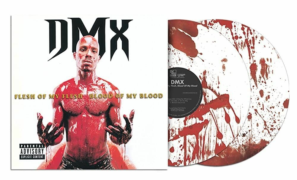DMX - Flesh Of My Flesh Blood Of My Blood (Stereo 15th Anniversary Edition Blood Splatter Limited) Кровавая Виниловая Пластинка