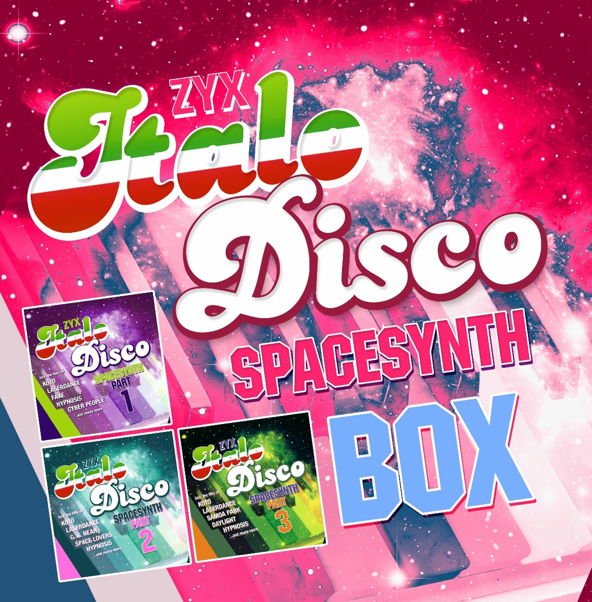Виниловая пластинка ZYX Italo Disco Spacesynth Box (3 LP) (1 LP)