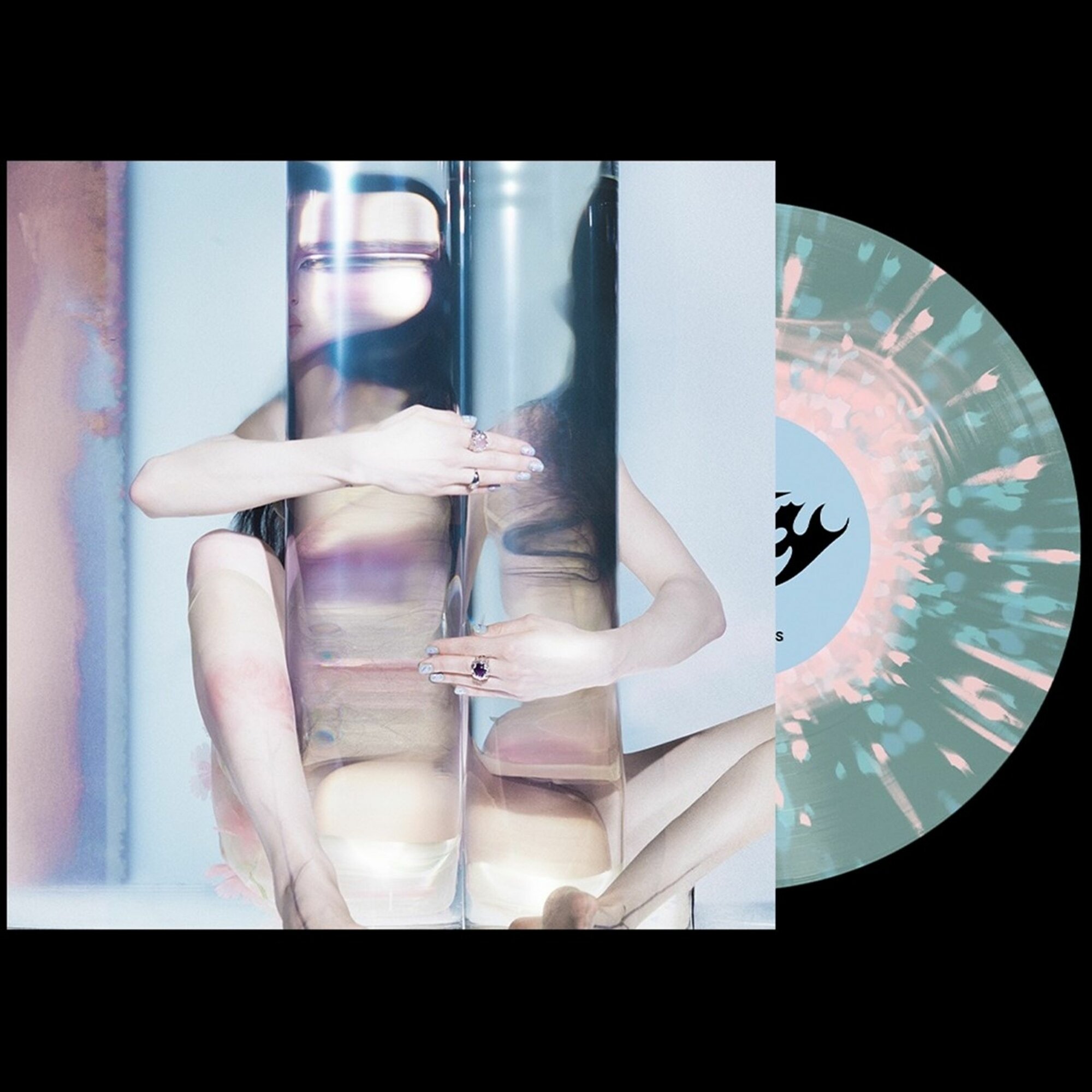 Виниловая пластинка Poppy - Empty Hands (Pink In Ice Blue W/ Pink & Blue Splatter Vinyl) (LP) (1 LP)