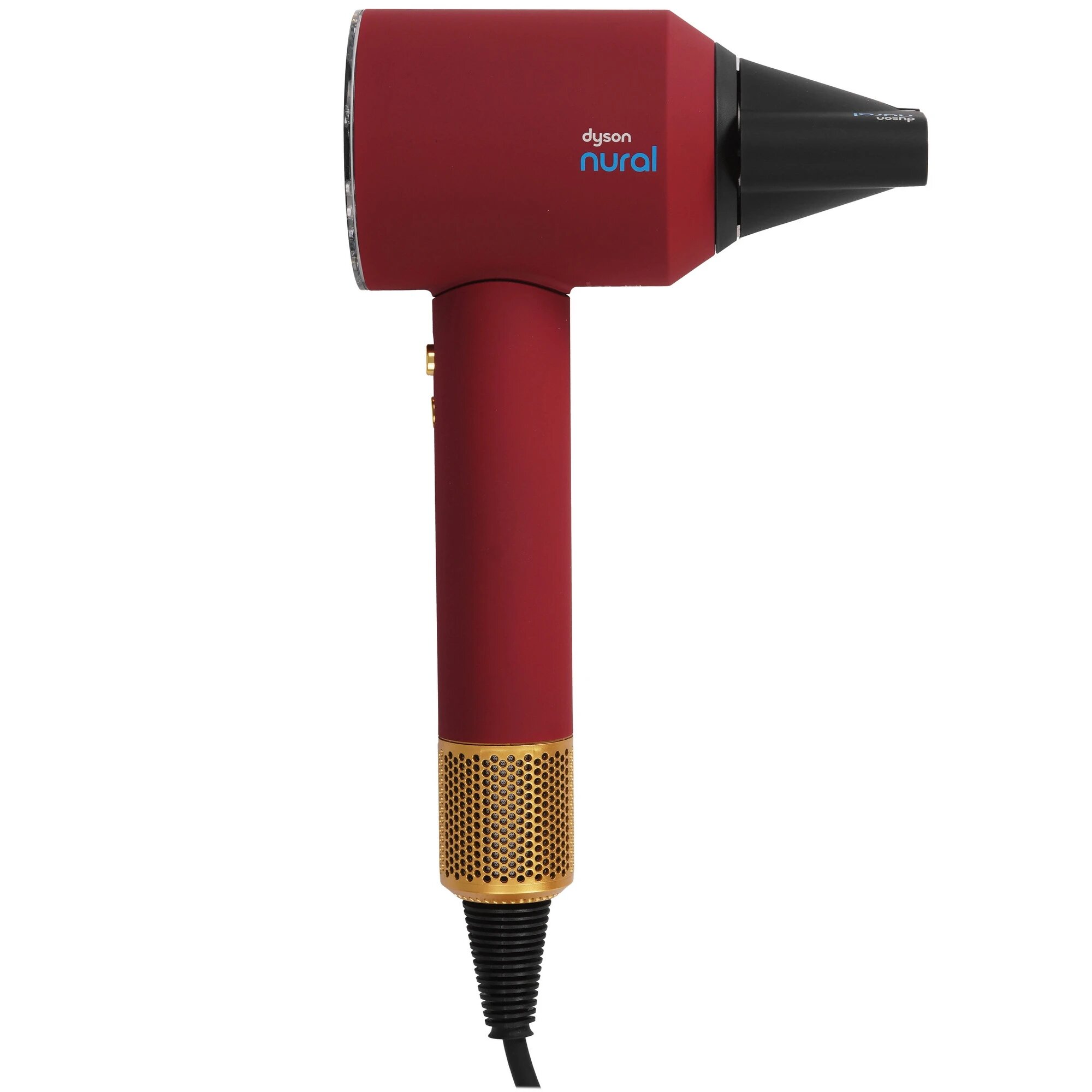 Фен Dyson Supersonic Nural HD16, 5 насадок, красный бархат/золото (Red Velvet/Gold)