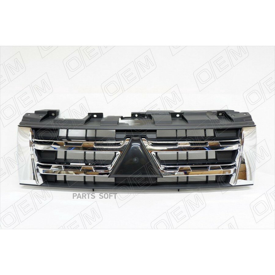 Решетка радиатора Mitsubishi Pajero 4 2011-2014 от официального дистрибьютора, OEM, артикул OEM3343