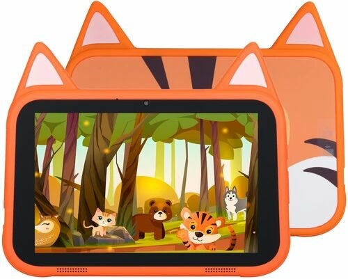 8" Планшет Kenshi Kids H44 LTE (Kids H44 LTE) 64 ГБ оранжевый - 1280x800, IPS, 8x1,6 ГГц, 4 ГБ, 5000 мА*ч, Android