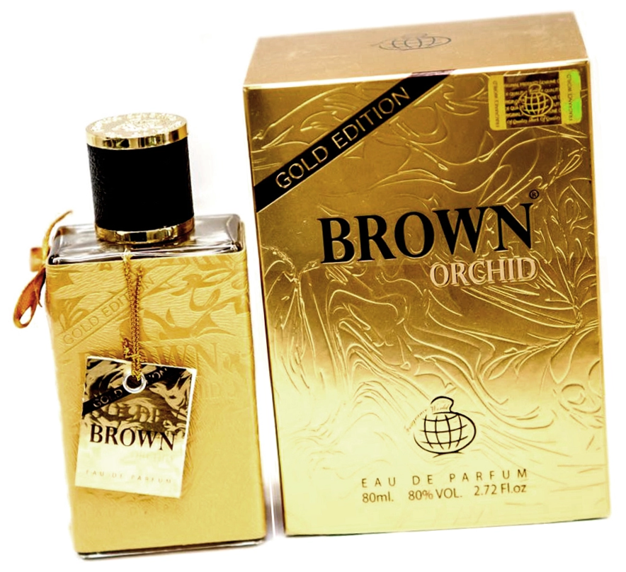 Fragrance World Brown Orchid Gold Edition аромат для мужчин 80 мл - Фрагранс Ворлд Браун Орхид Голд Эдишн