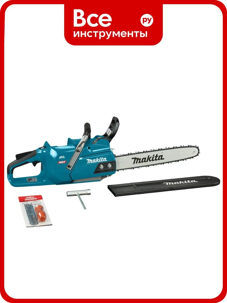 Аккумуляторная цепная пила Makita 40 В, 40 см, без АКБ и ЗУ UC012GZ