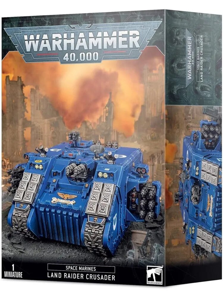 Миниатюры Warhammer 40,000: Space Marines Land Raider Crusader
