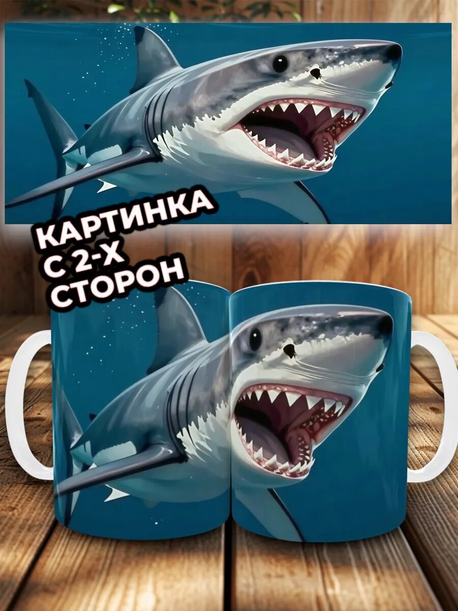 Кружка с Акулой — фото 1