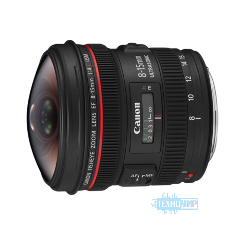 Объектив Canon EF 8-15mm f/4.0L Fisheye USM