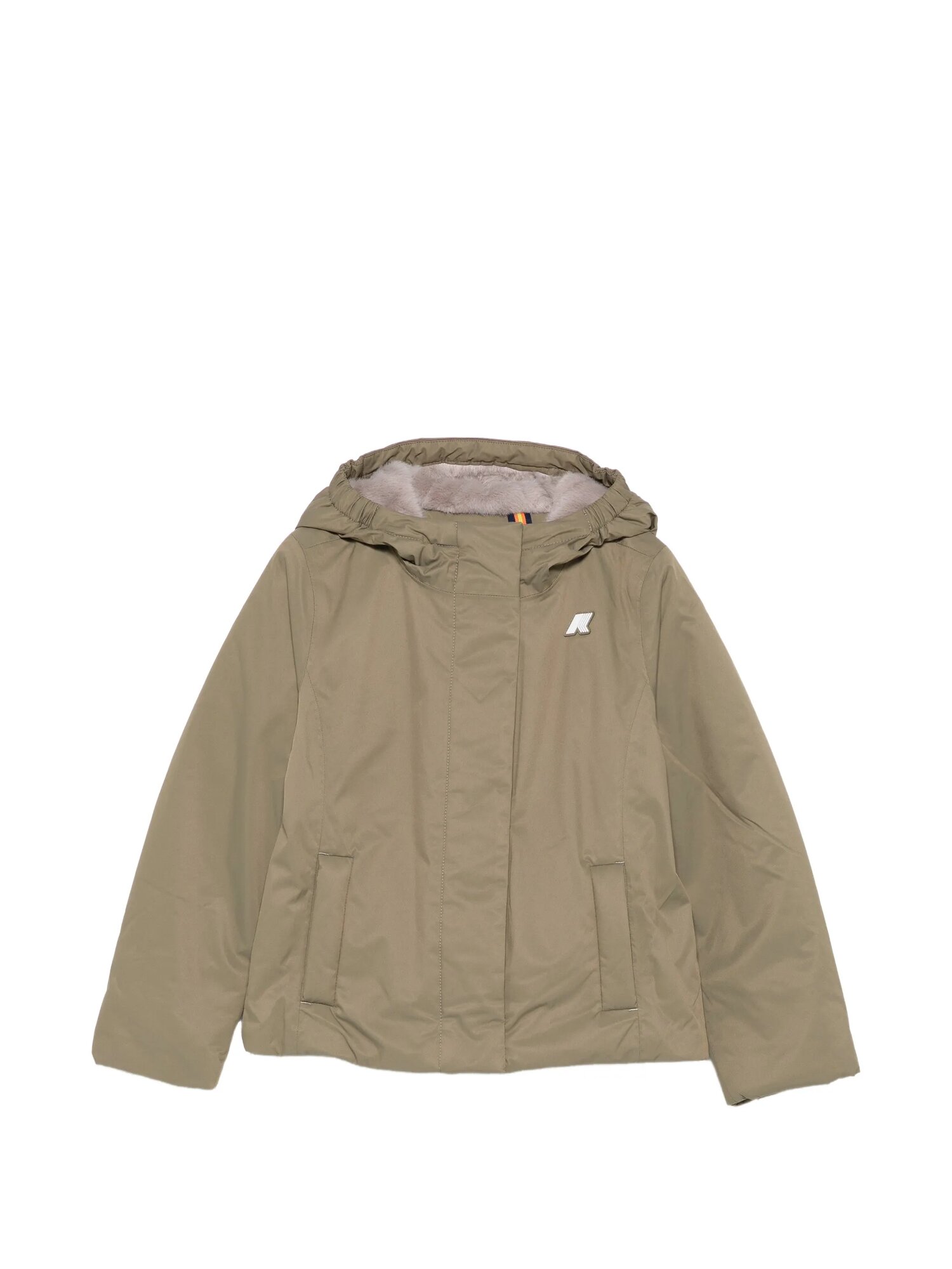 Куртка Logo-patch hooded jacket