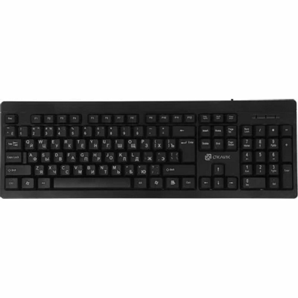 Oklick Клавиатура 95M черный USB 1788106