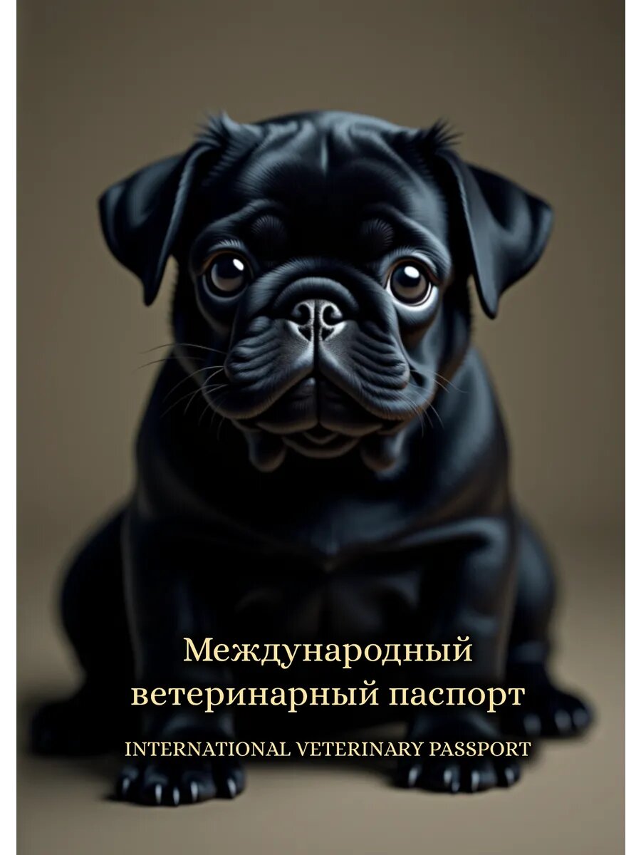 Международный ветеринарный паспорт с аудио-записью