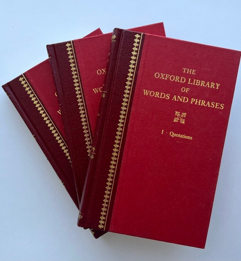 The Oxford library of words and phrases / Оксфордская библиотека слов и выражений (комплект из 3 книг)