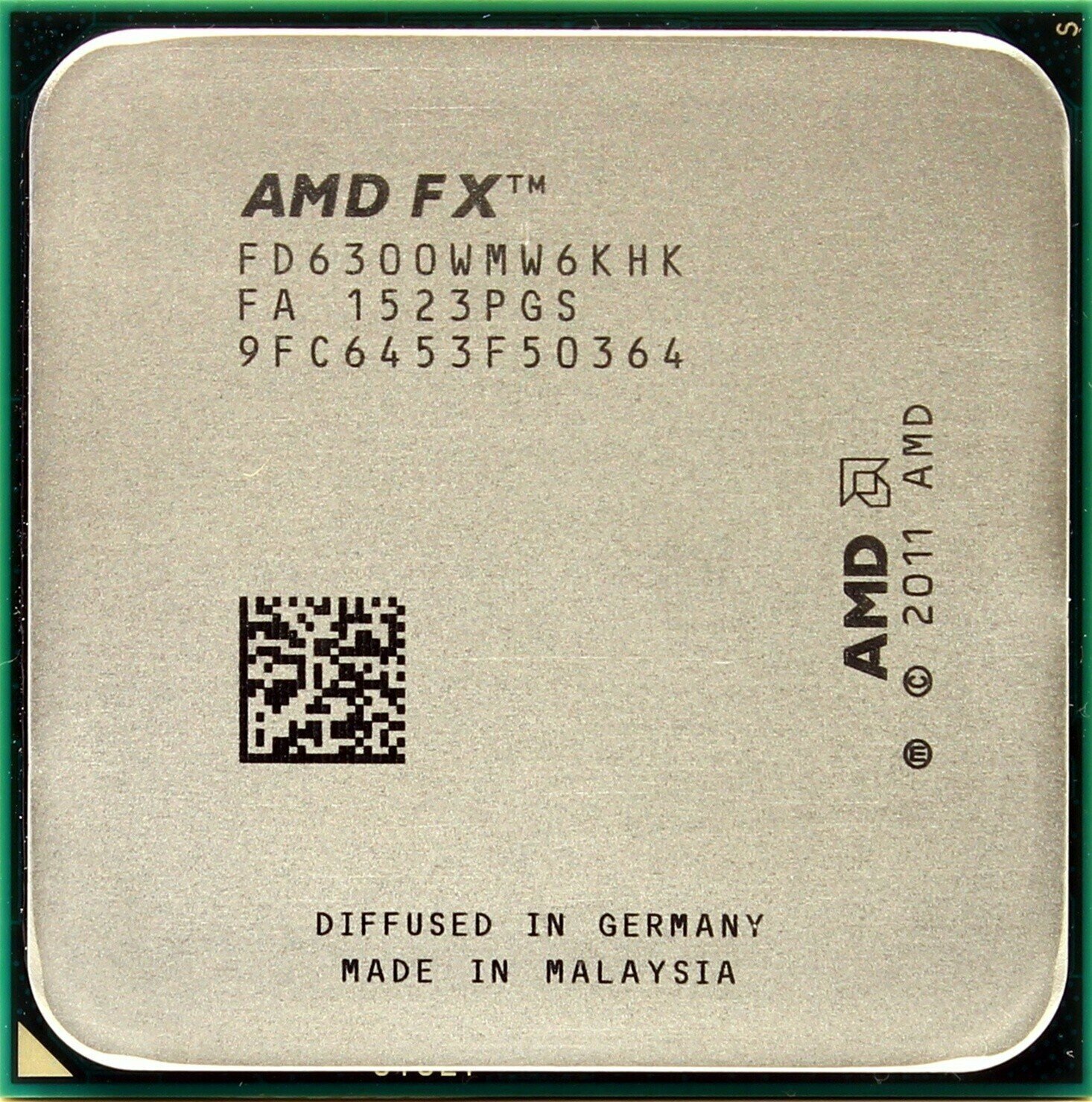 Процессор AMD FX 6300 FD6300WMW6KHK, сокет AM3+, техпроцесс 32нм, 95Вт, 128ГБ