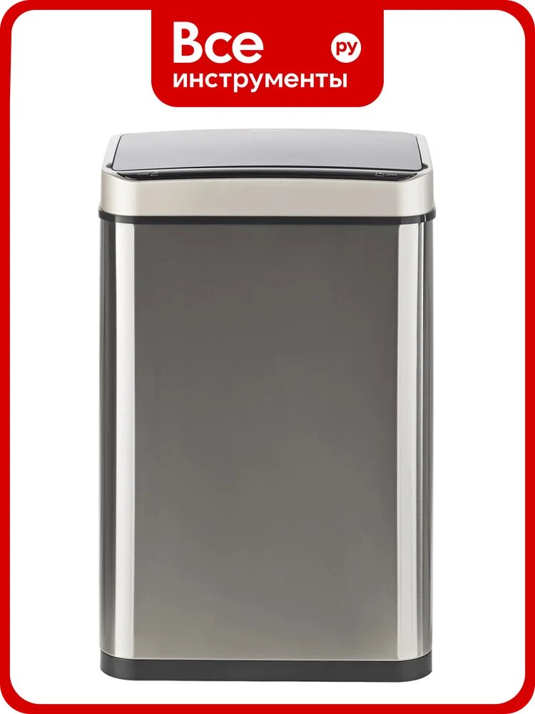 Сенсорное ведро для мусора Tesler STB-30 INOX 00000096339